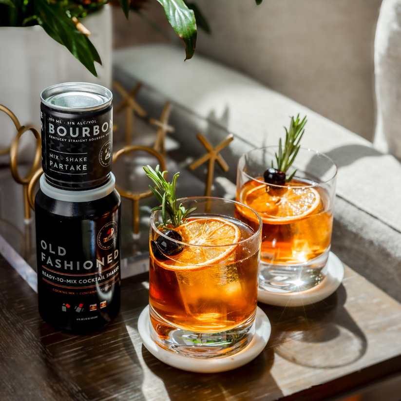 Toucan Old Fashioned Canned Cocktails – 6 Cans, 12 Cocktails – Ready-to ...