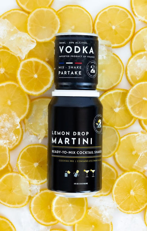 Toucan Lemon Drop Martini – 6 Cans, 12 Cocktails – Ready-to-Drink Vodka ...